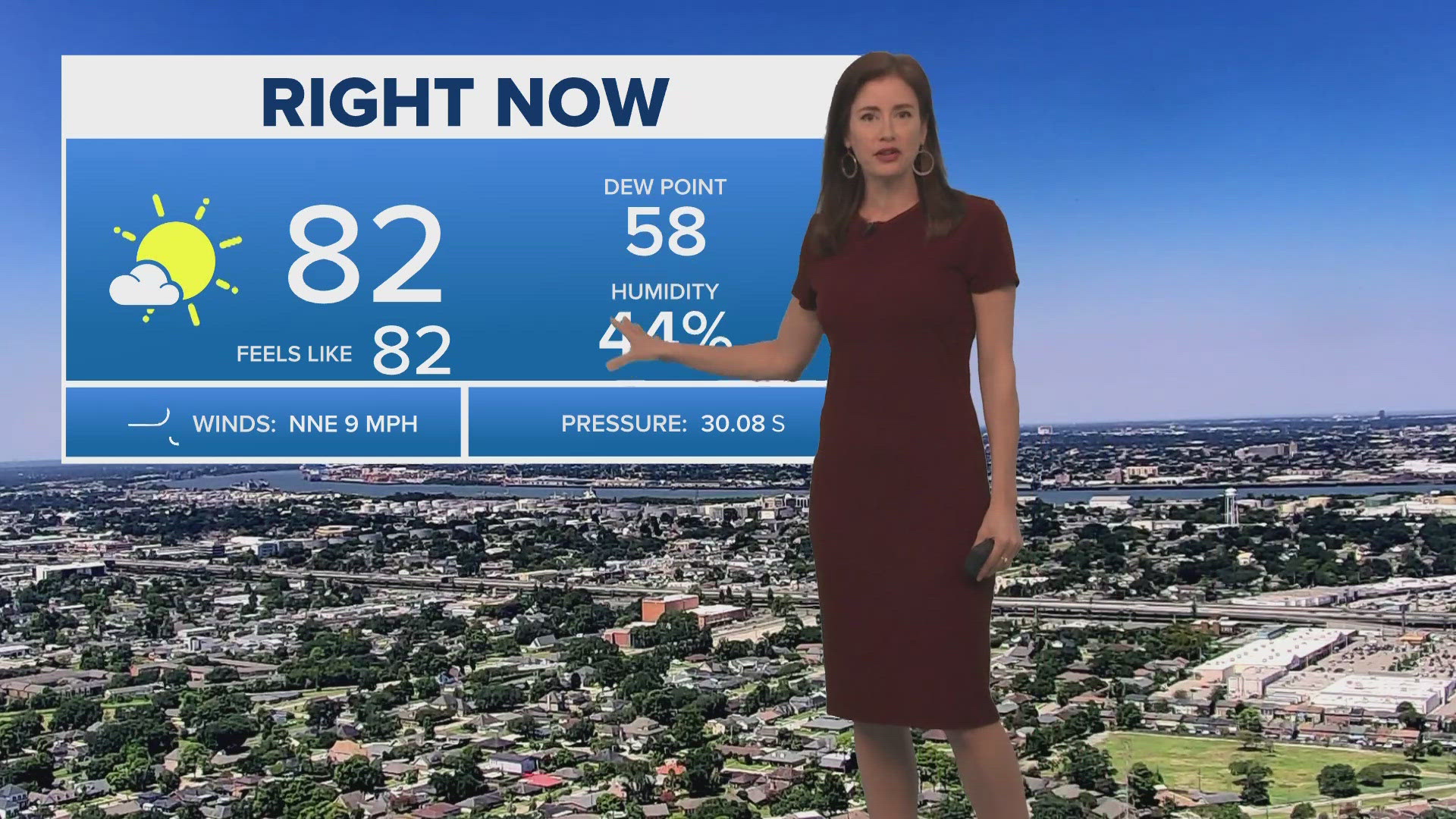 New Orleans Weather: Gorgeous low humidity on Monday | wwltv.com