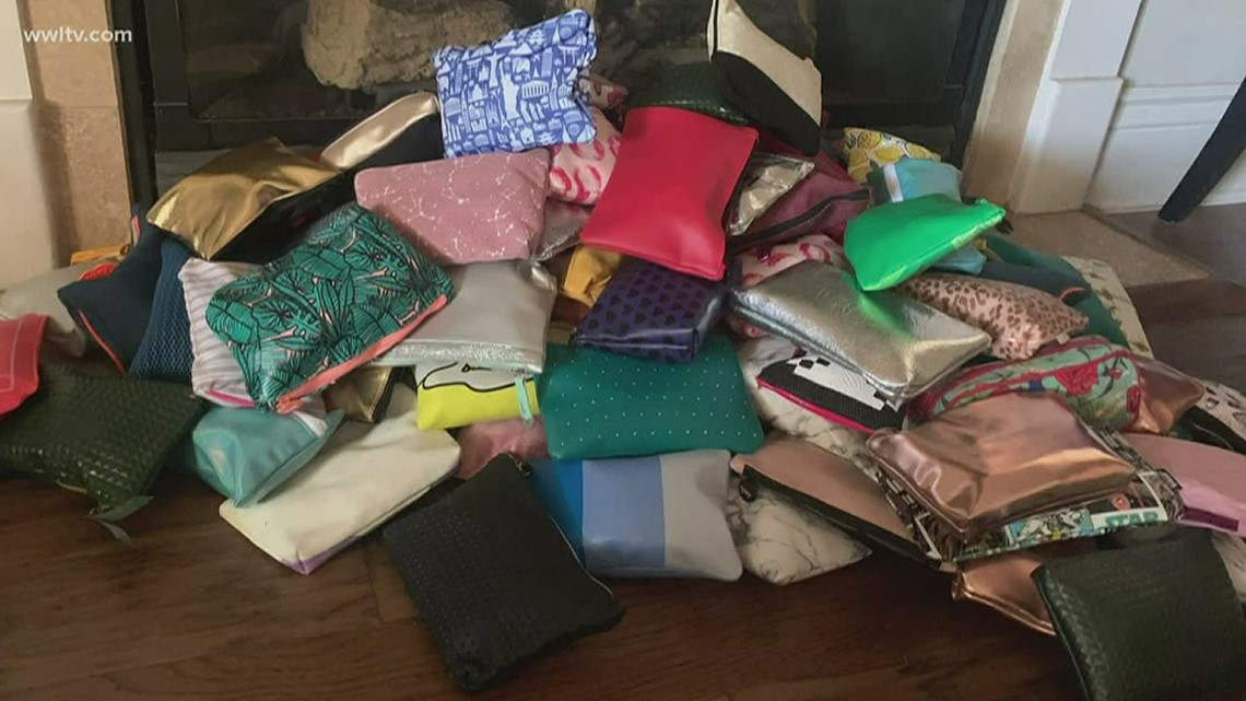 Lakeview woman donates feminine hygiene product bags to girls | wwltv.com