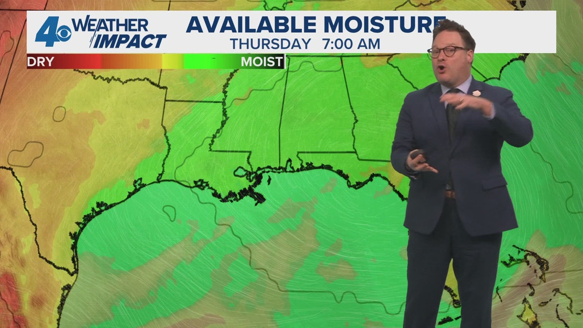 New Orleans Weather: Spotty weekend showers, more possible next week ...