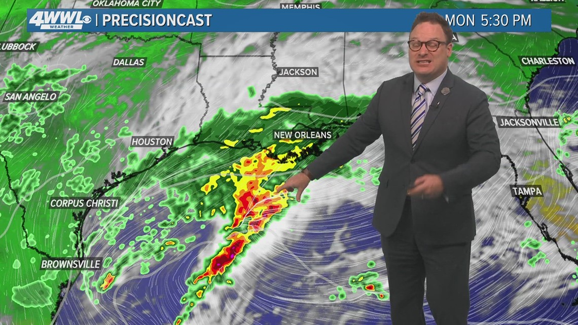 Weather: Light rain to continue overnight, Tuesday | wwltv.com