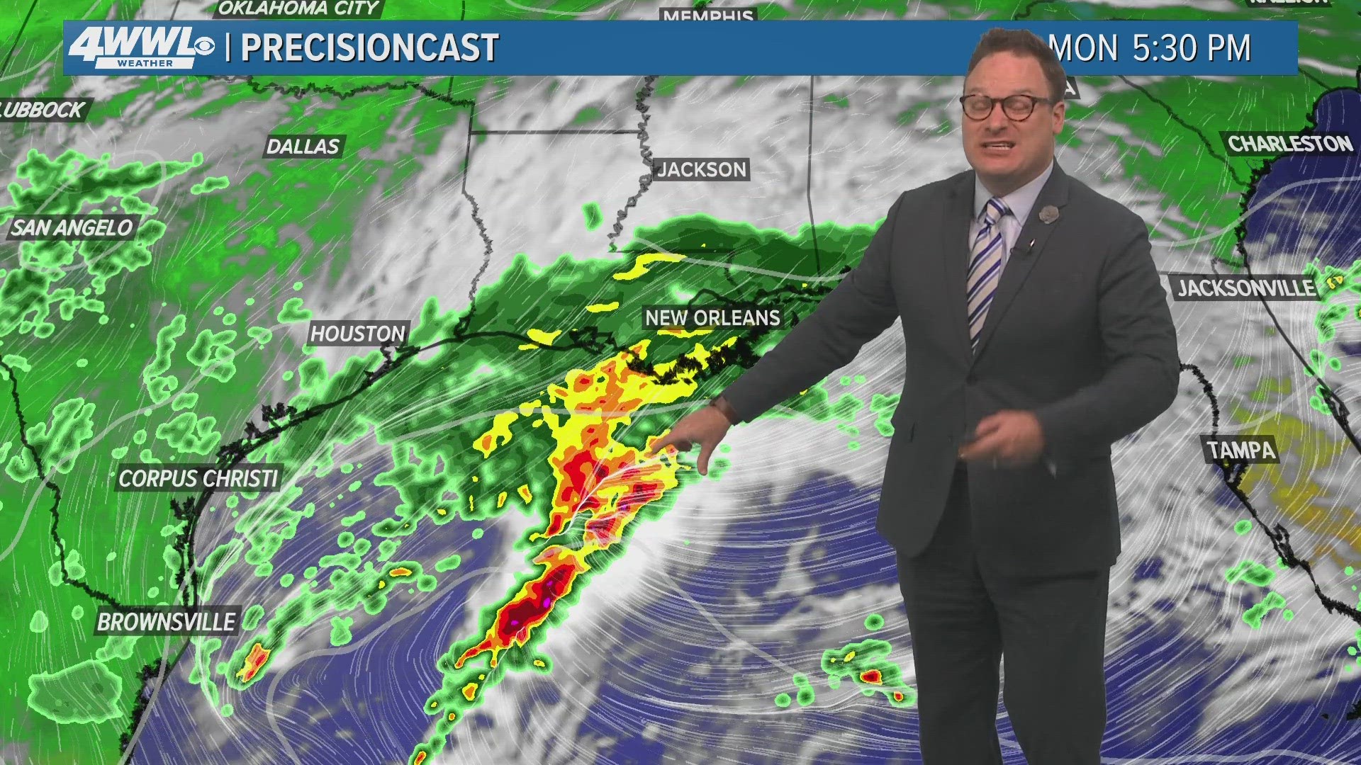 Weather: Light rain to continue overnight, Tuesday | wwltv.com
