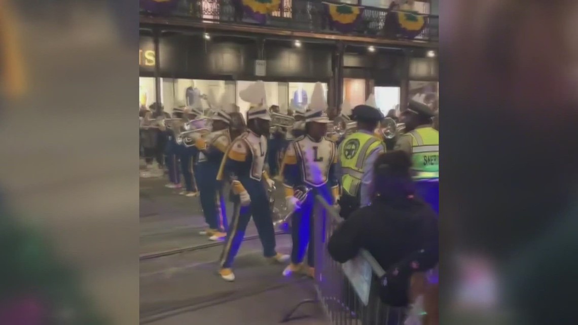 NOPD officer accused of pushing marching band member also faces payroll ...