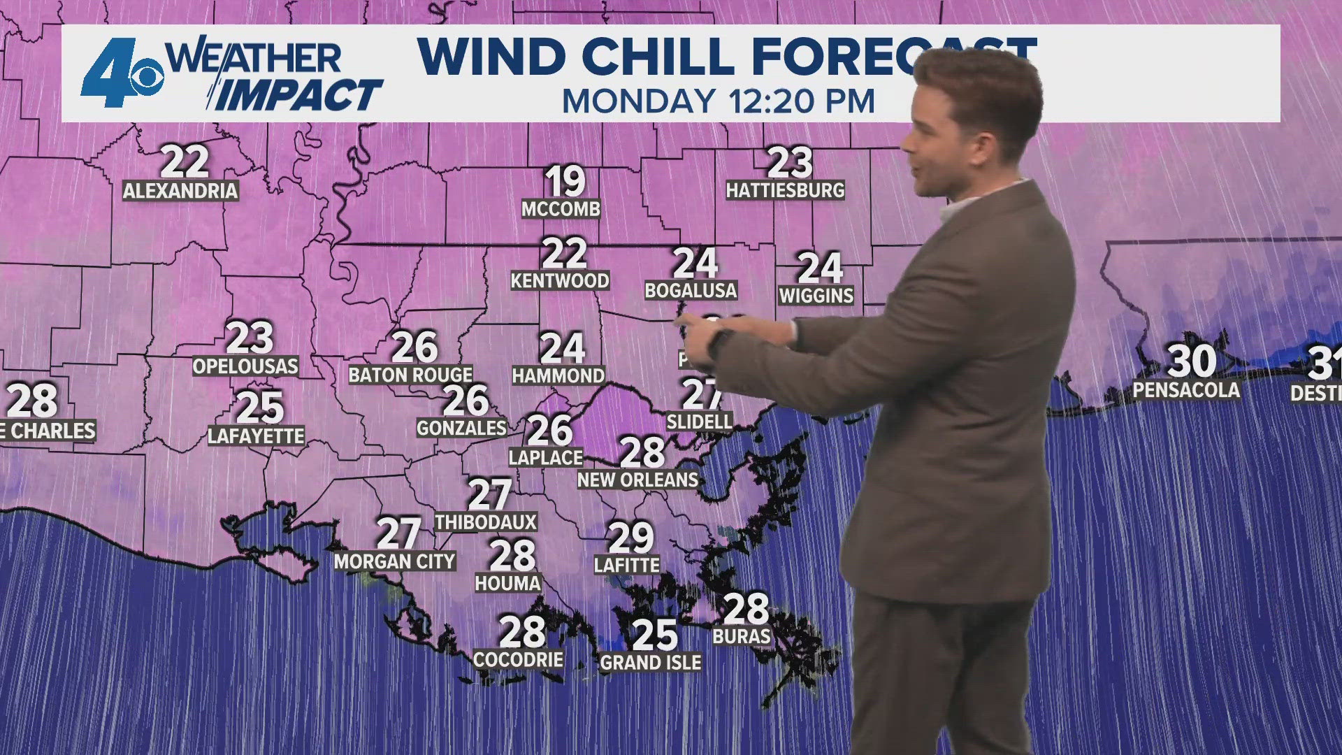 Shelters open across southeast Louisiana as extreme cold settles in ...