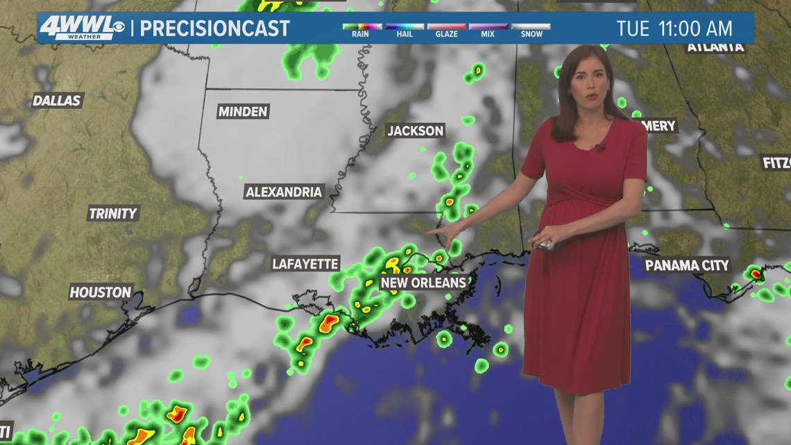 New Orleans Weather: Rain on Tuesday plus clouds and a breeze | wwltv.com