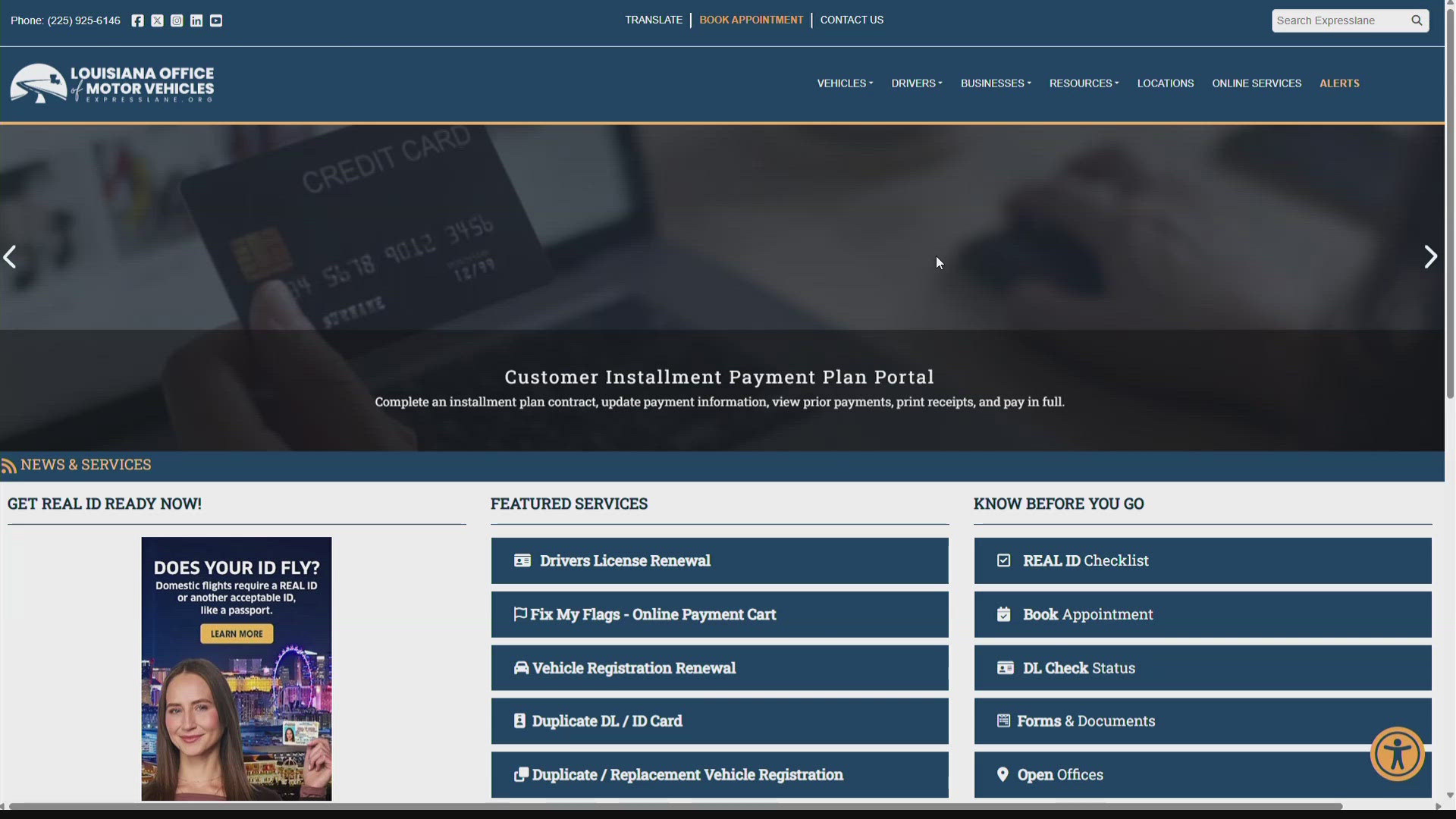 Louisiana OMV launches new website to improve security, prevent scams ...