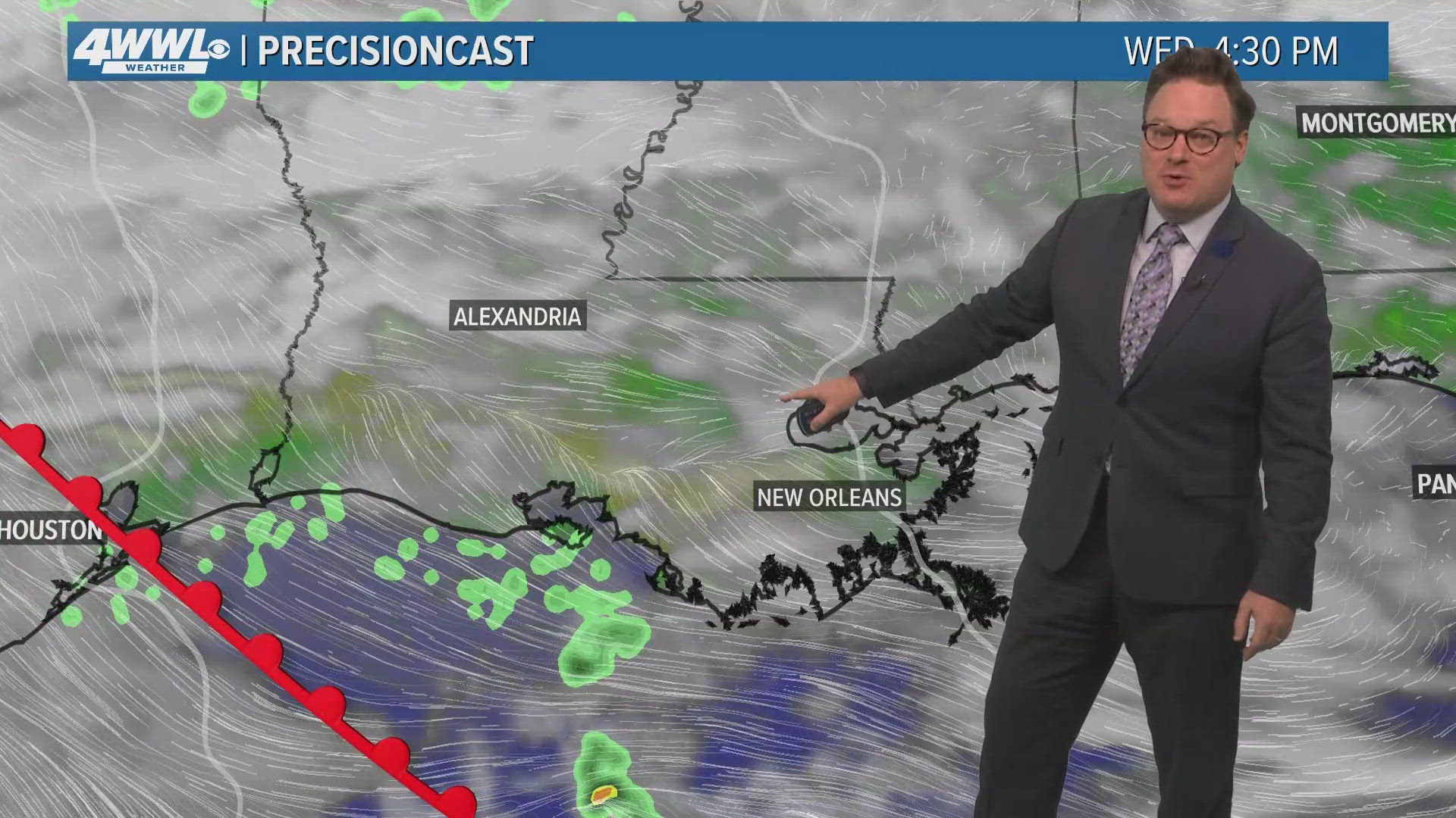 New Orleans Weather: Warm up before Friday morning rain and storms ...