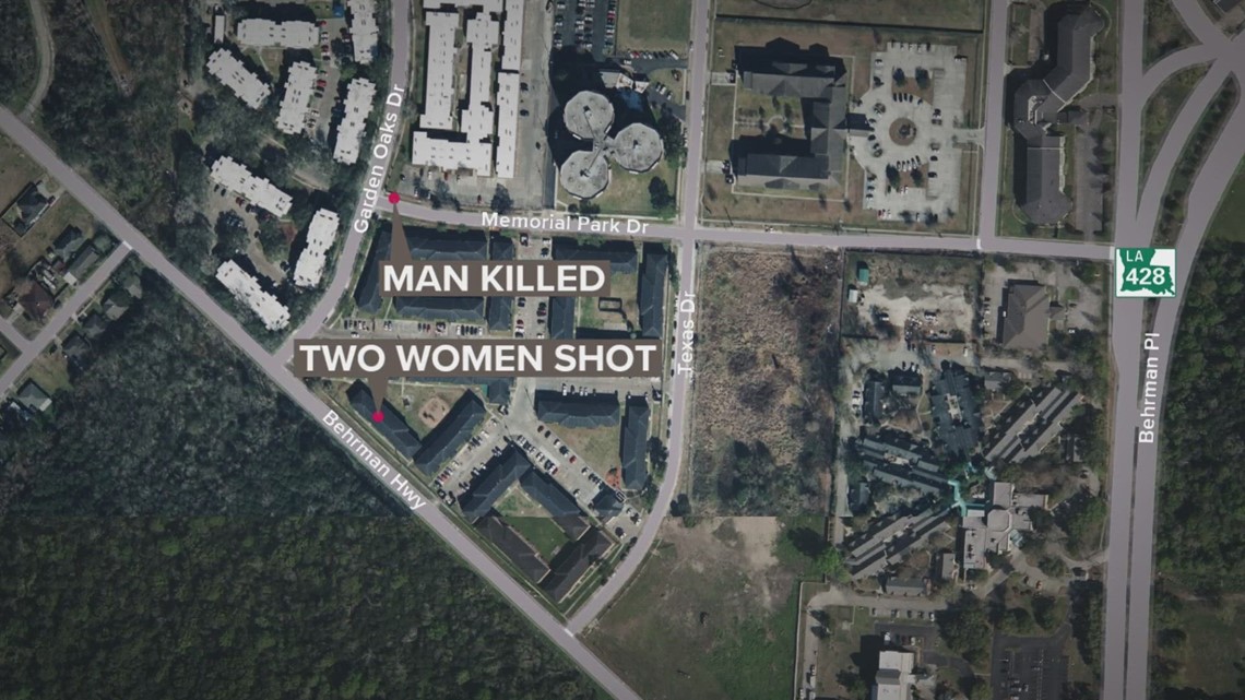 1 man killed, 2 women hurt in Algiers shootings separated by one block | wwltv.com