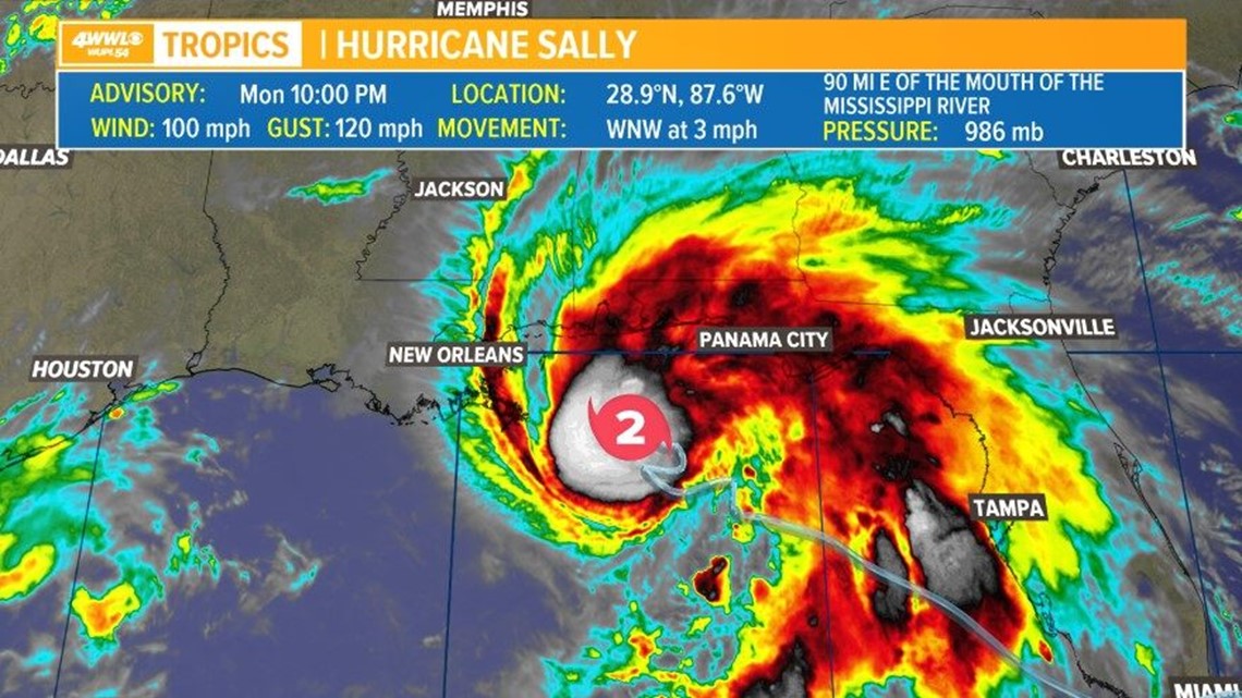 N.O. NWS Meteorologist: SELA to get 'minor effects' from Sally | wwltv.com