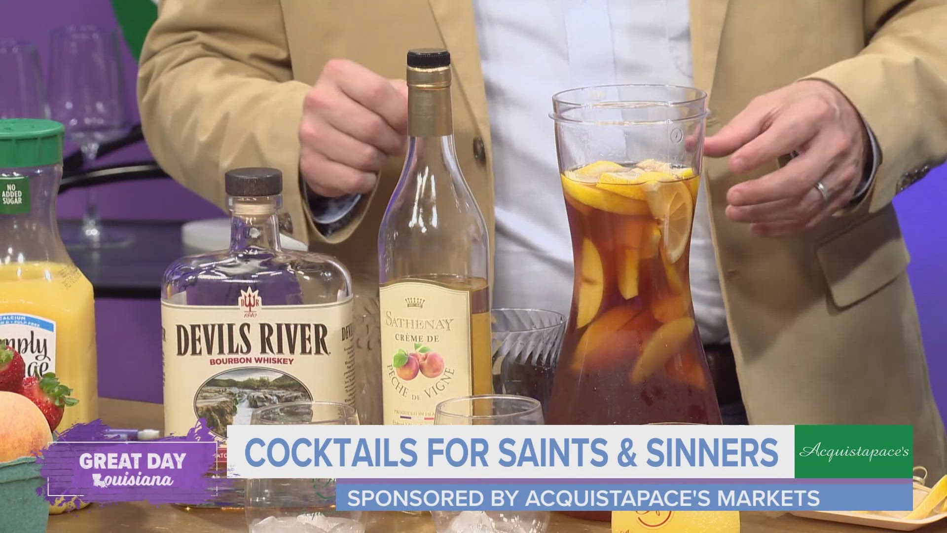 Acquistapace's Markets Mixes Up A Game Day Cocktail | wwltv.com