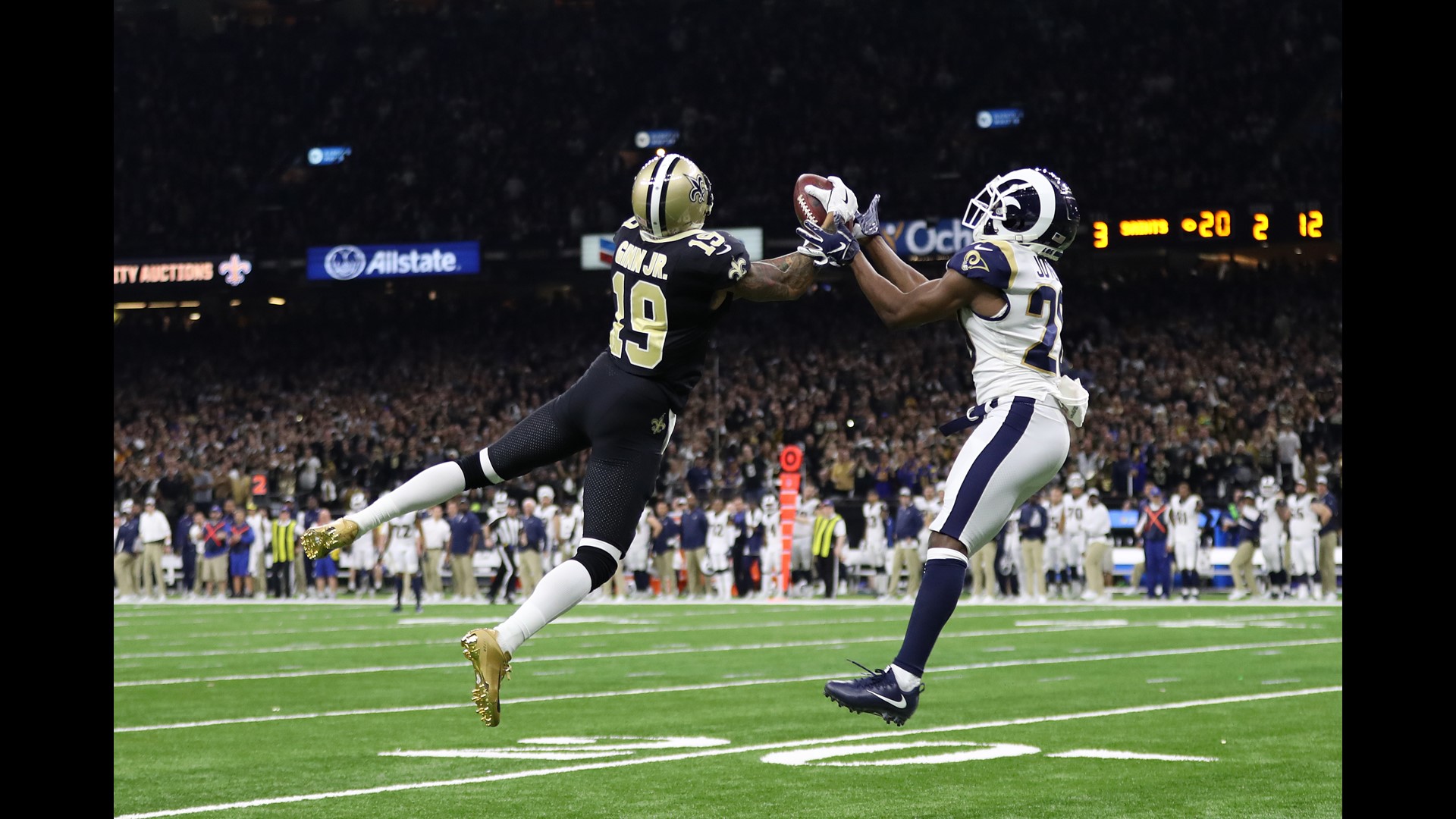 New Orleans Saints fans react to NFC Championship loss to Los Angeles ...