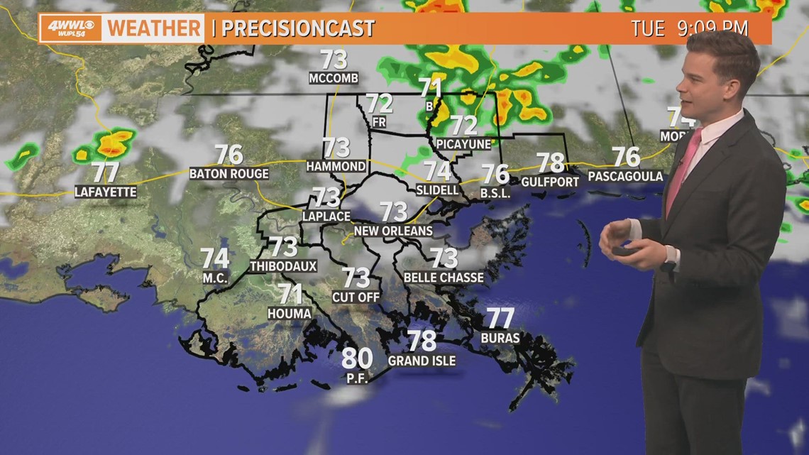 New Orleans Weather: Afternoon storms continue | wwltv.com