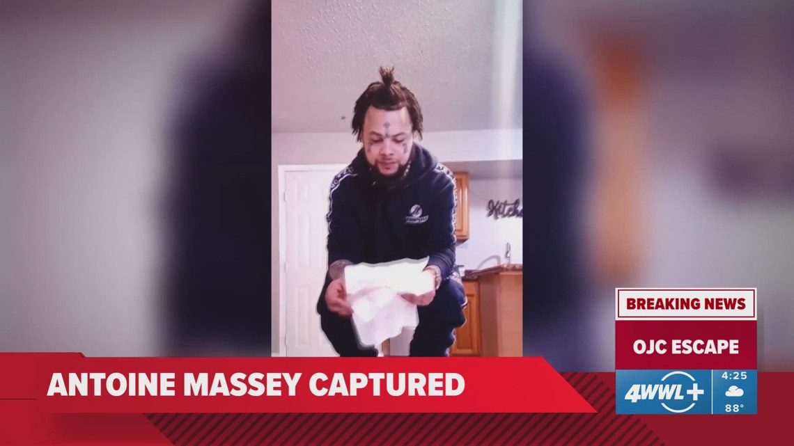 BREAKING: Escaped Inmate Antoine Massey Captured by US Marshals in New ...