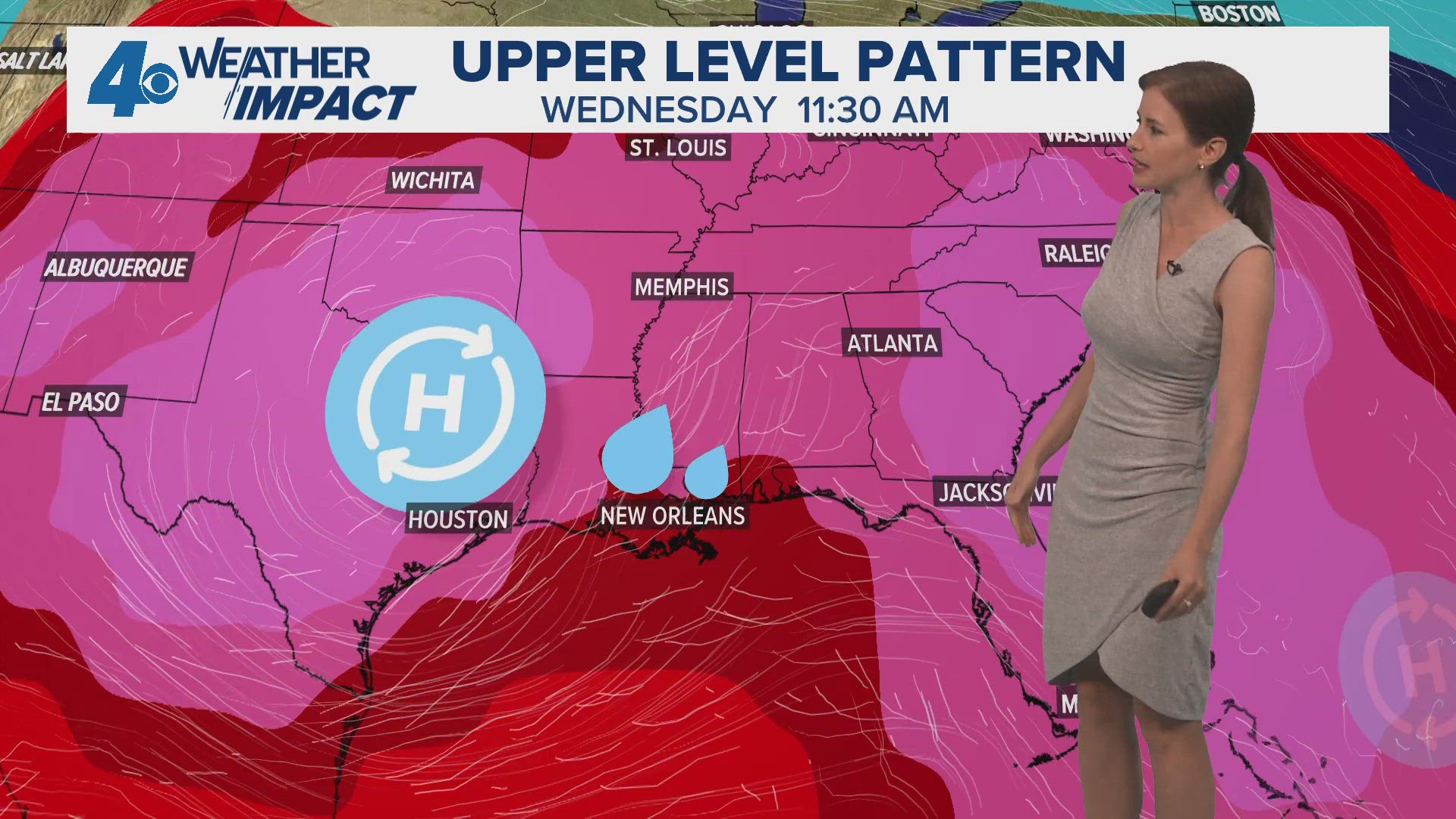Weather Impact Alert: Lots of heat and little rain on Monday | wwltv.com