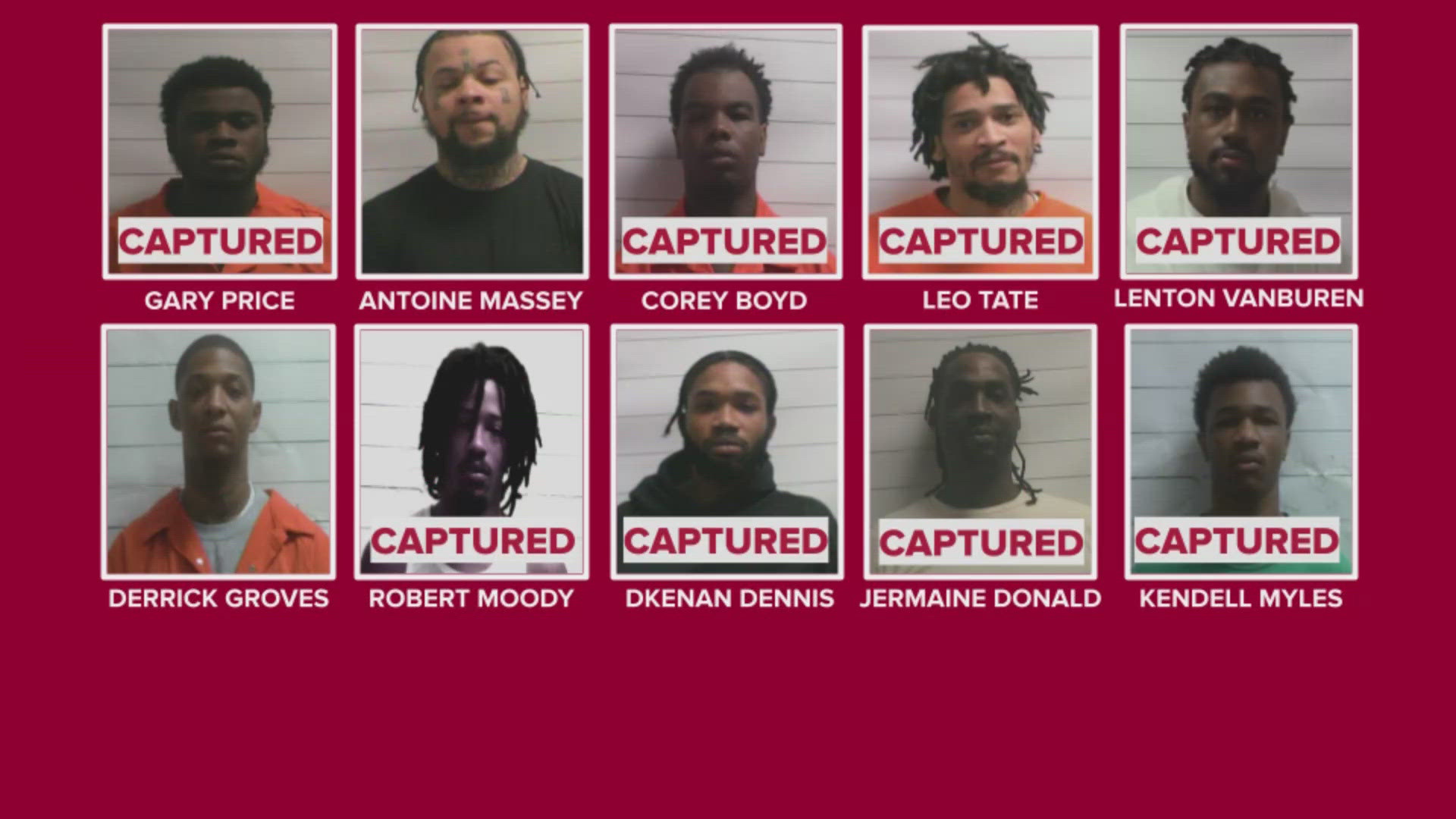 5 fugitives remain at large in Orleans jail escape as 9 others face charges | wwltv.com