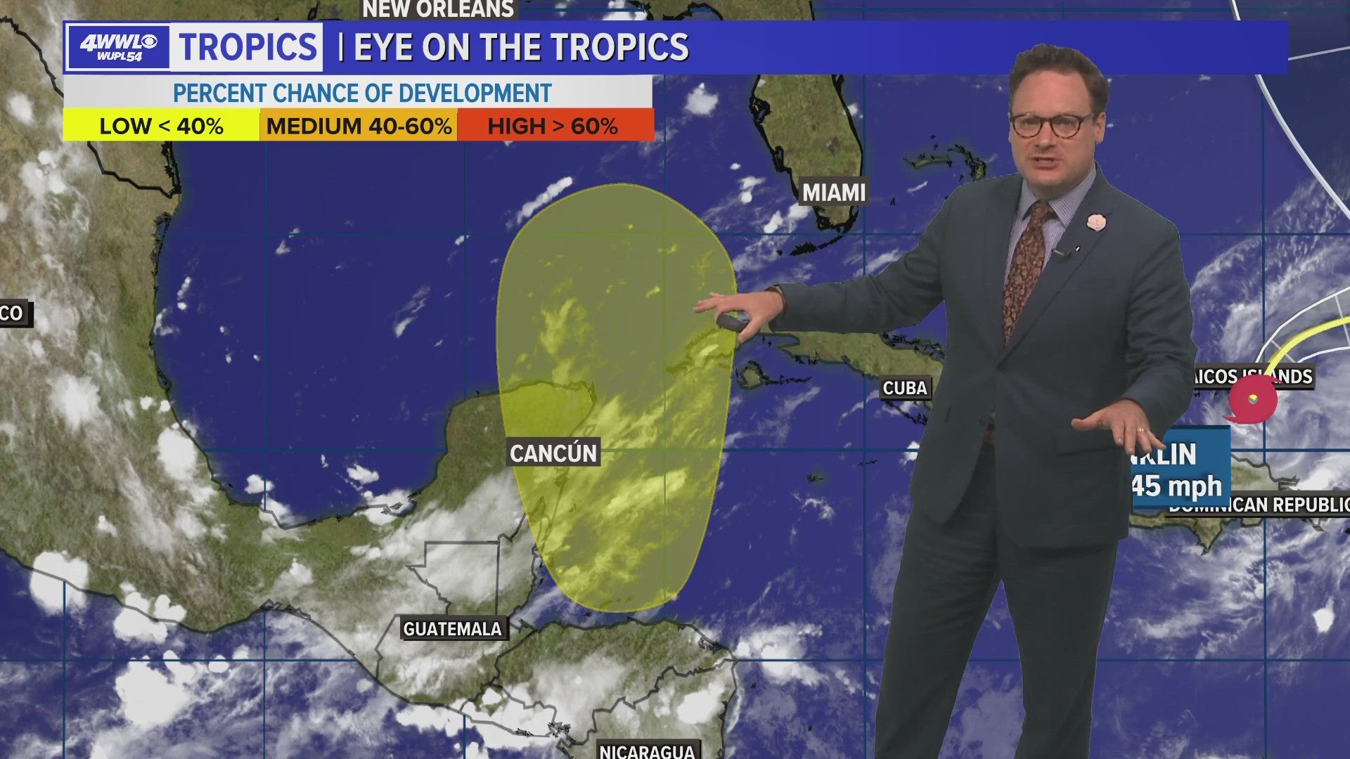 Wednesday 10PM update: Tropical activity may be possible next week in ...