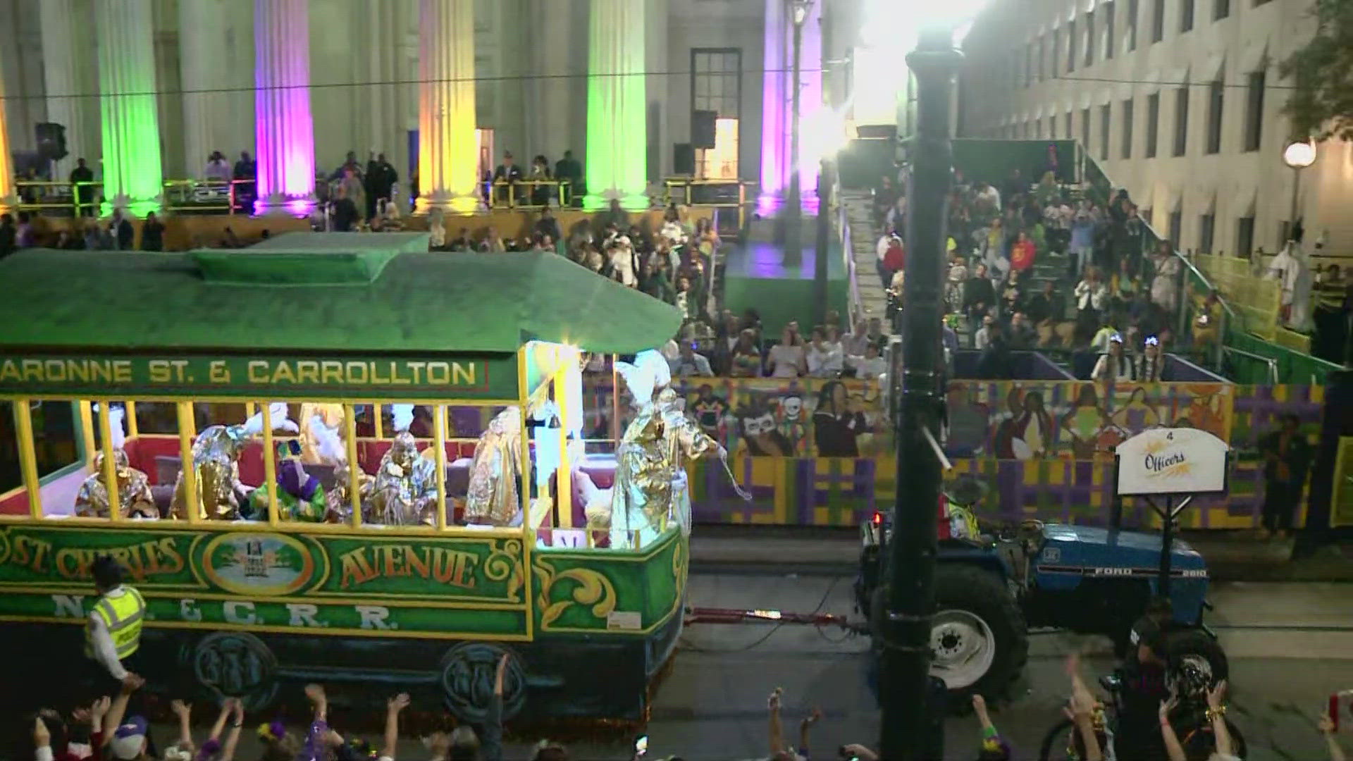 Knights of Babylon parade coverage | Officers of the Babylon | wwltv.com