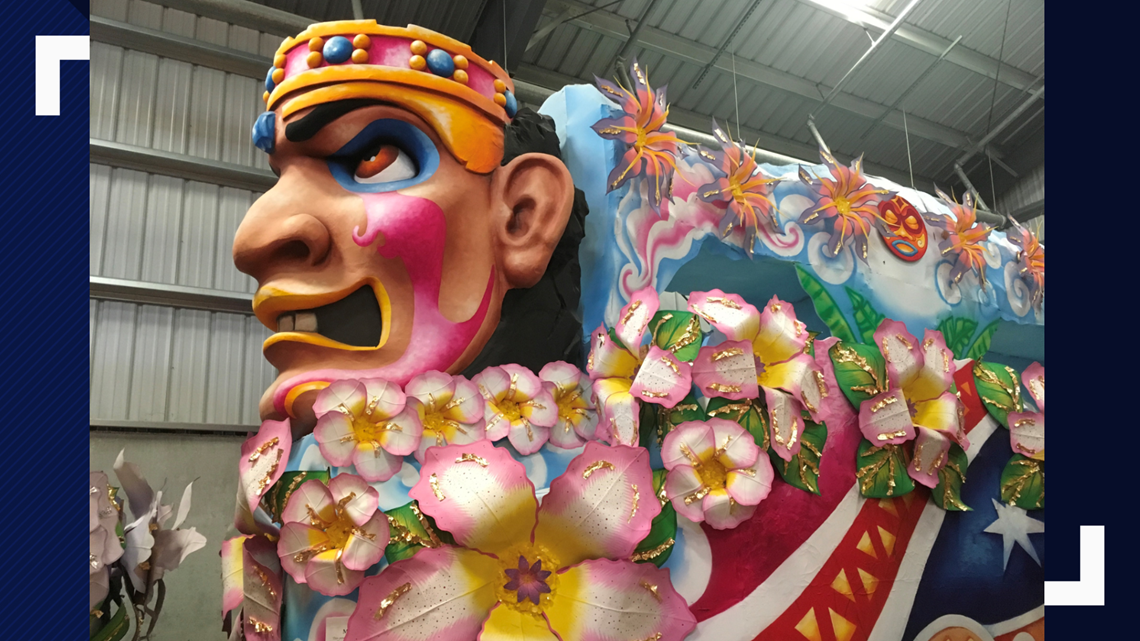 Sneak a peek inside the Rex float den | wwltv.com