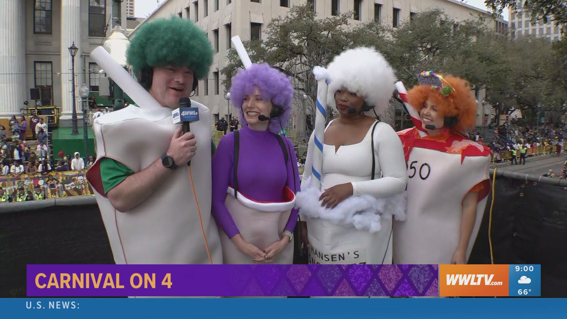 Mardi Gras Live Coverage 9AM: ZULU, bands, festivities and more | wwltv.com