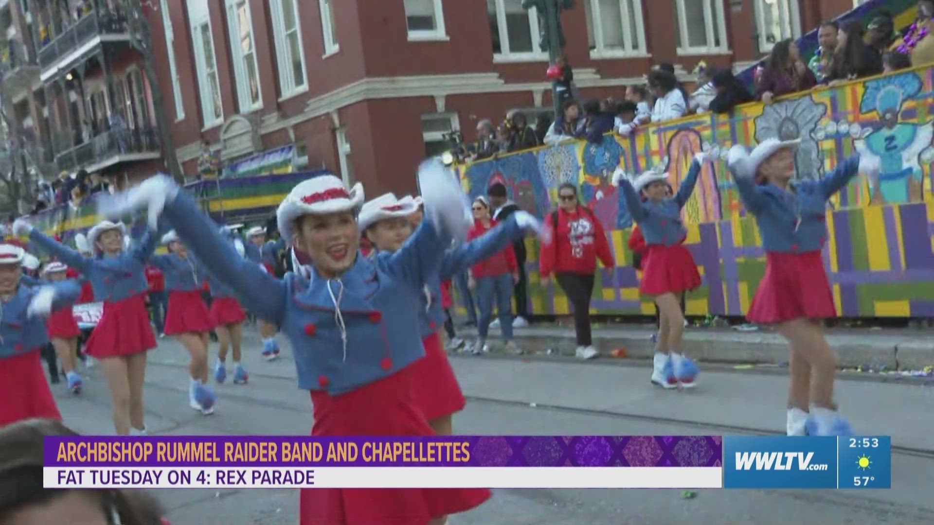 Rex: Archbishop Rummel Raider Band and Chapellettes | wwltv.com
