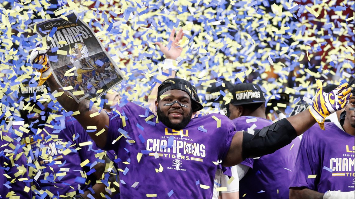 LSU No. 1 seed in College Playoff - who they'll play and when | wwltv.com