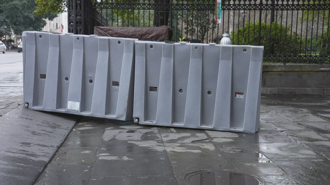 New security barricades at Jackson Square after terror attack | wwltv.com