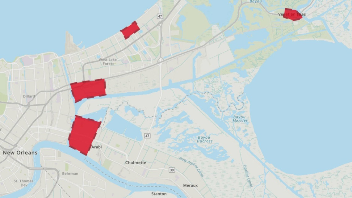 Boil water advisory issued for parts of New Orleans | wwltv.com
