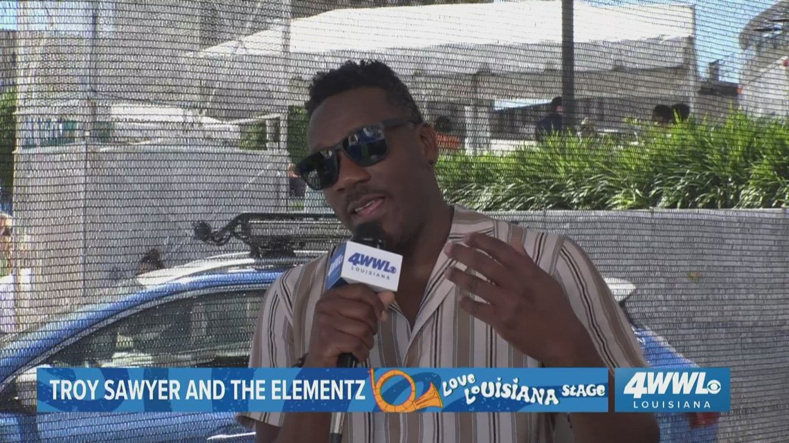 Troy Sawyer and the Elementz at French Quarter Festival | wwltv.com
