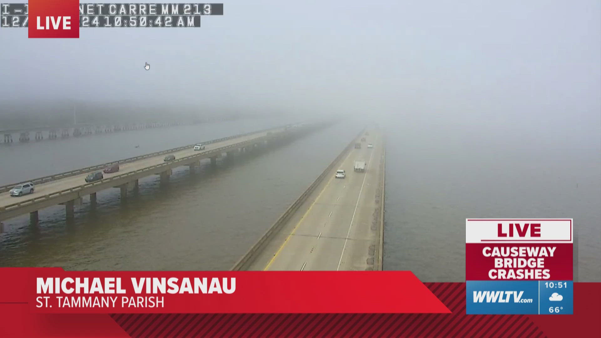 St. Tammany Parish official gives details on Causeway crash | wwltv.com