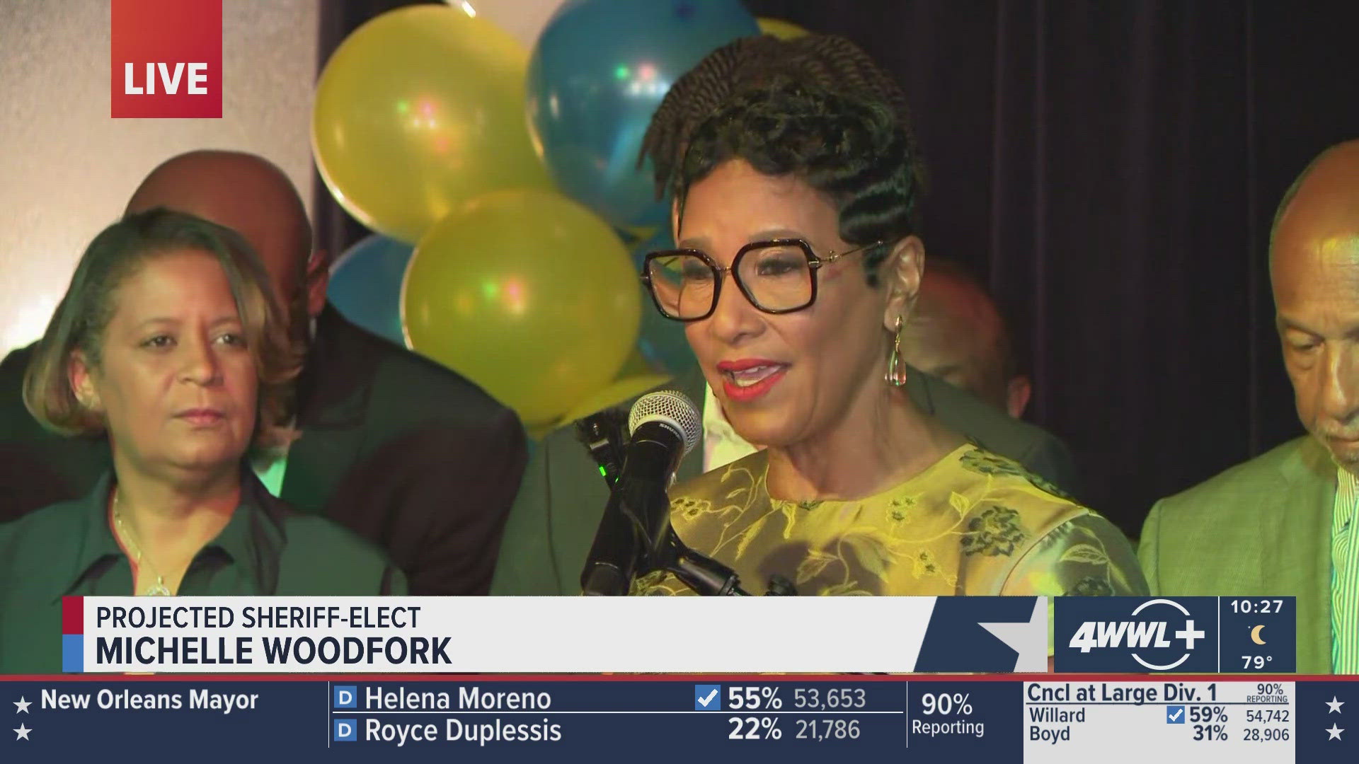 Michelle Woodfork Projected to Wins Orleans Parish Sheriff Election 2025 | wwltv.com