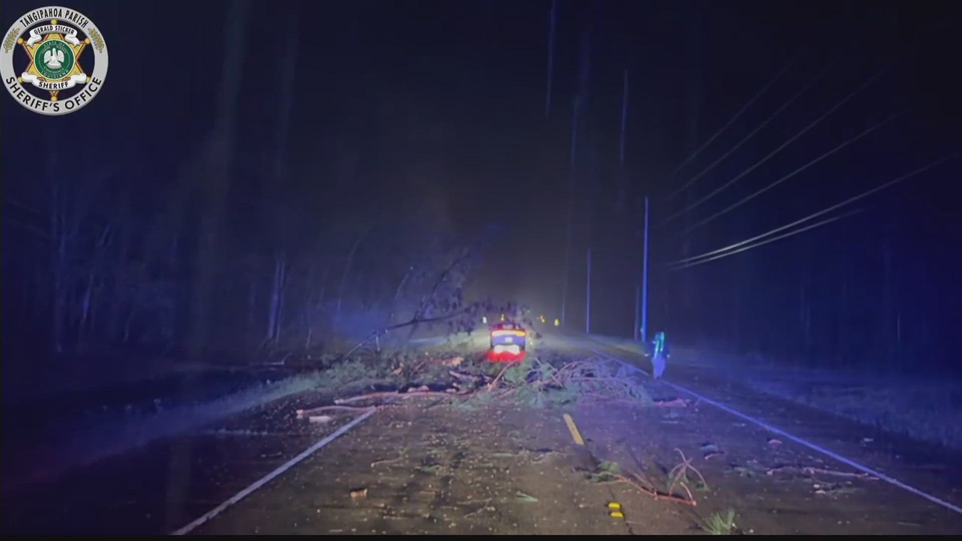Sheriff Gerald Sticker updates on storm damage in Tangipahoa Parish ...