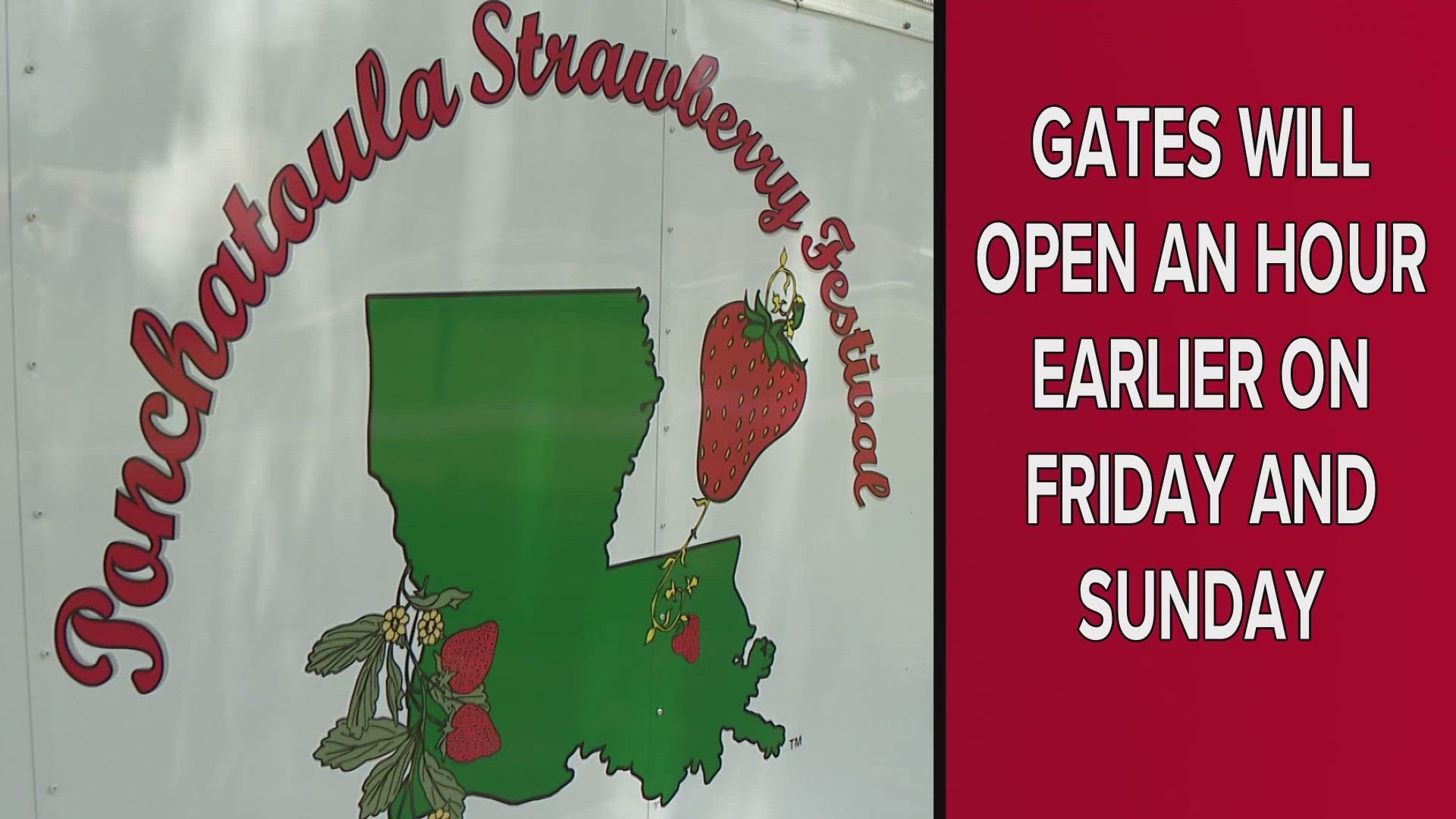 Festival Hours Change After Violence Near Ponchatoula Strawberry ...
