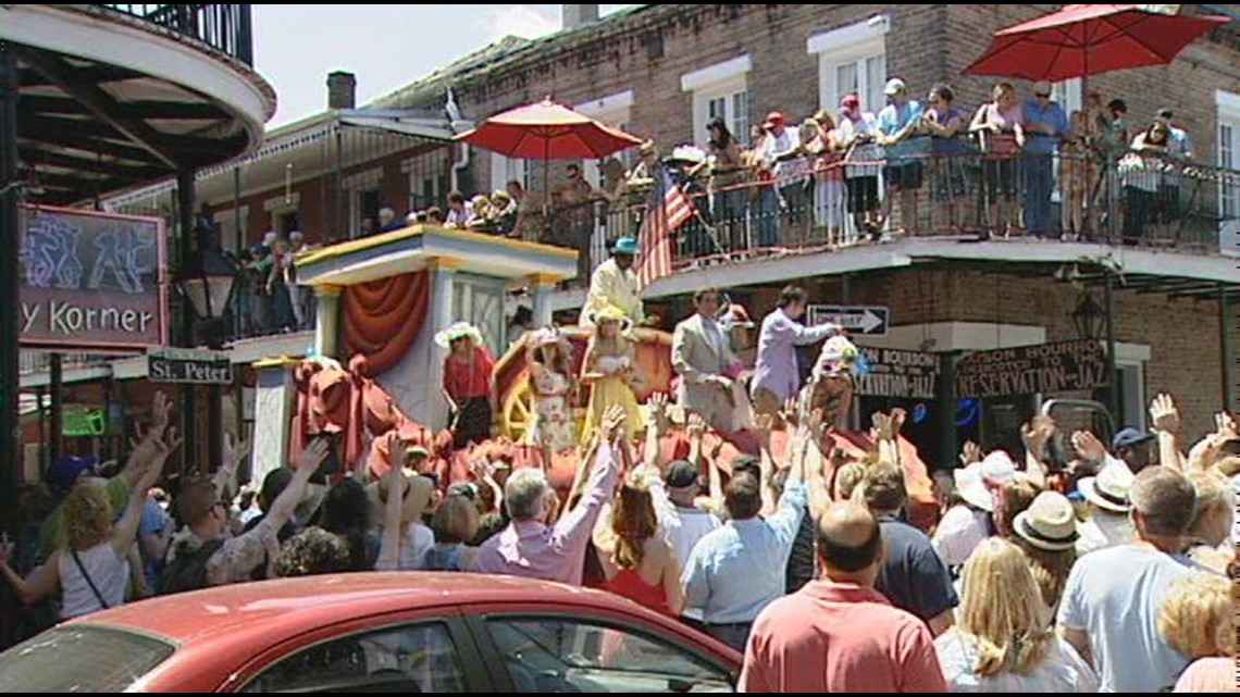 Three parades rolling Easter Sunday through the French Quarter | wwltv.com