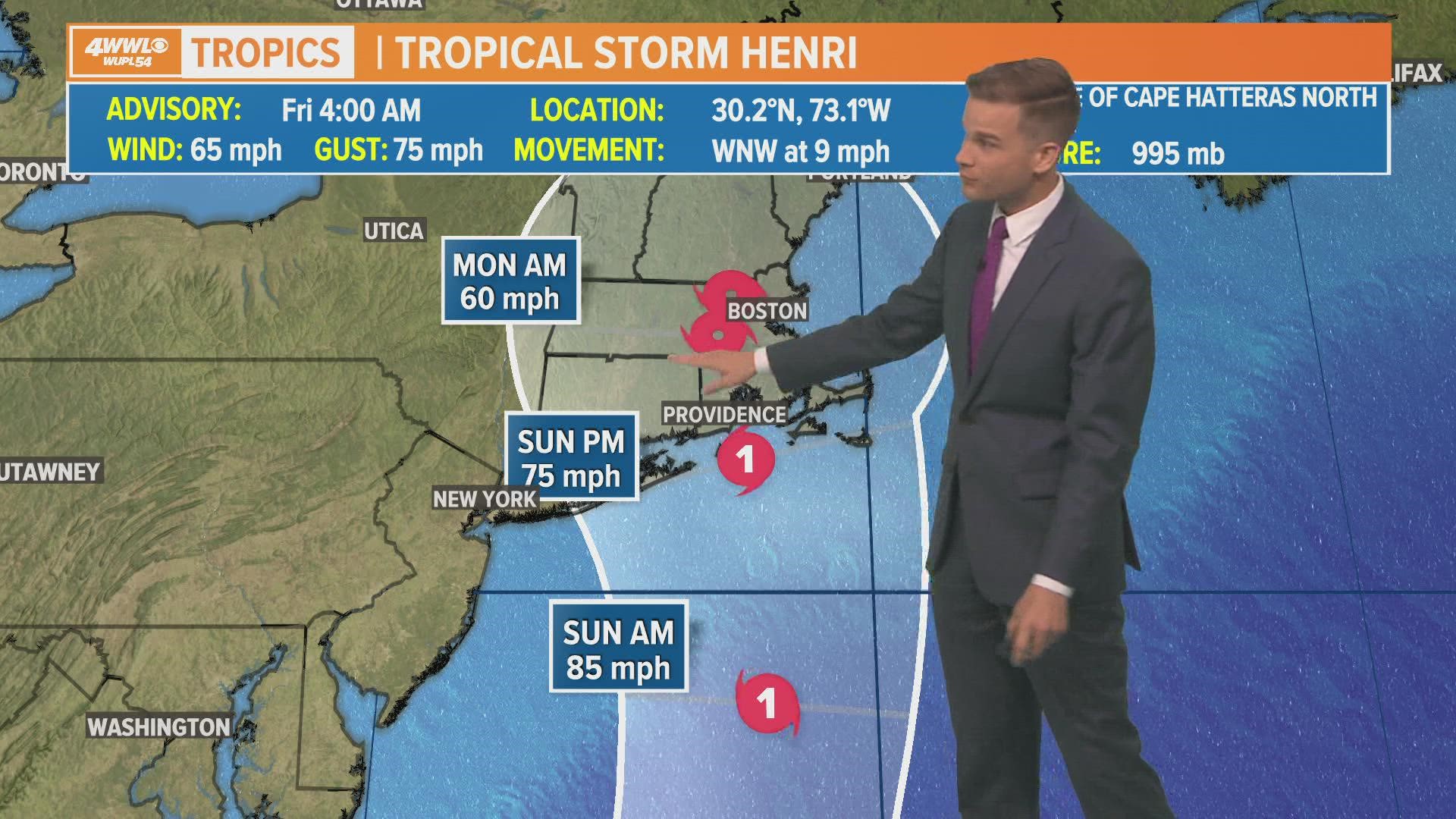 Friday Morning Tropical Update Grace To Hit Mexico As Hurricane Henri