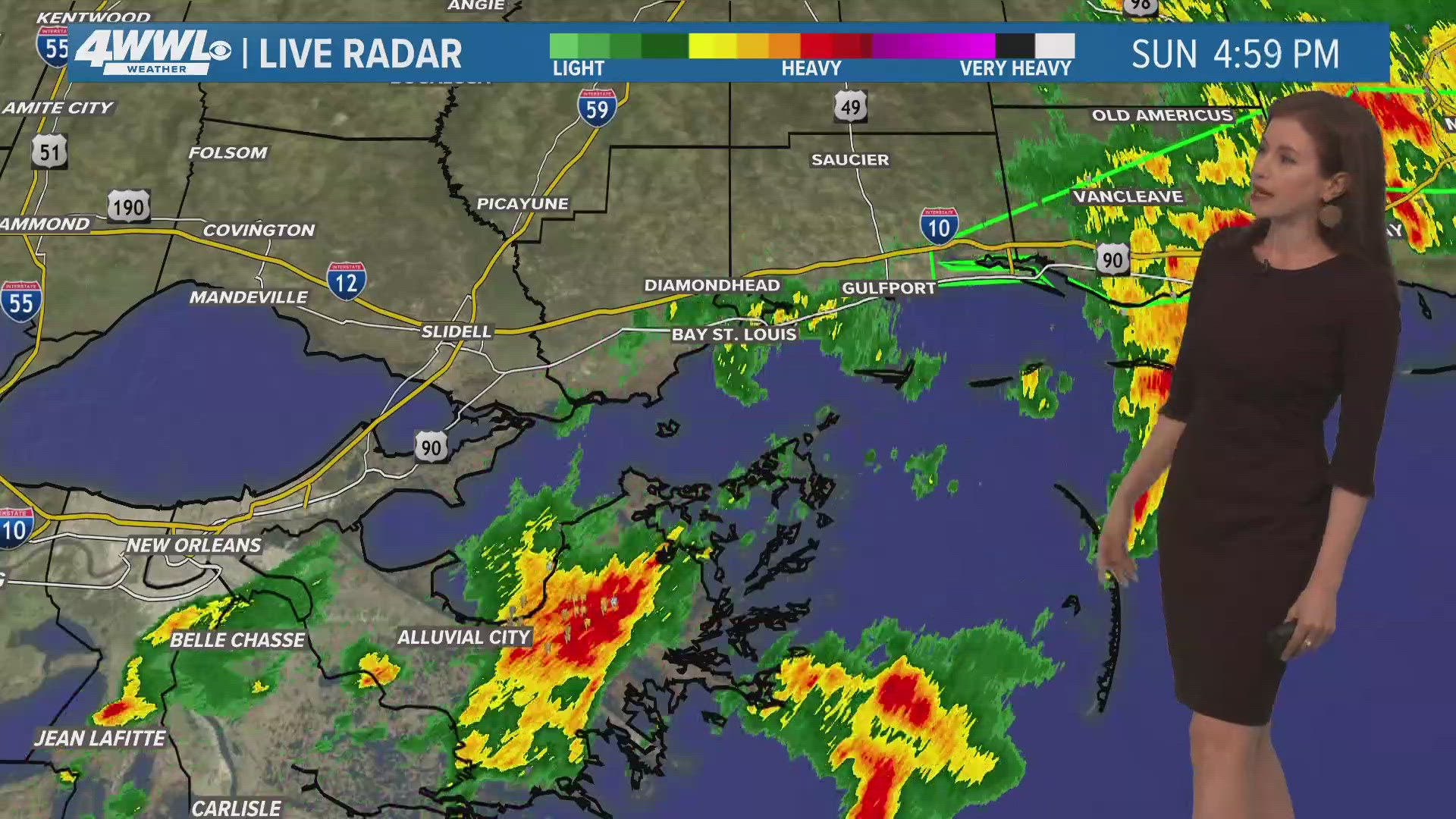 New Orleans Weather: Showers end Sunday night, cooler week ahead ...