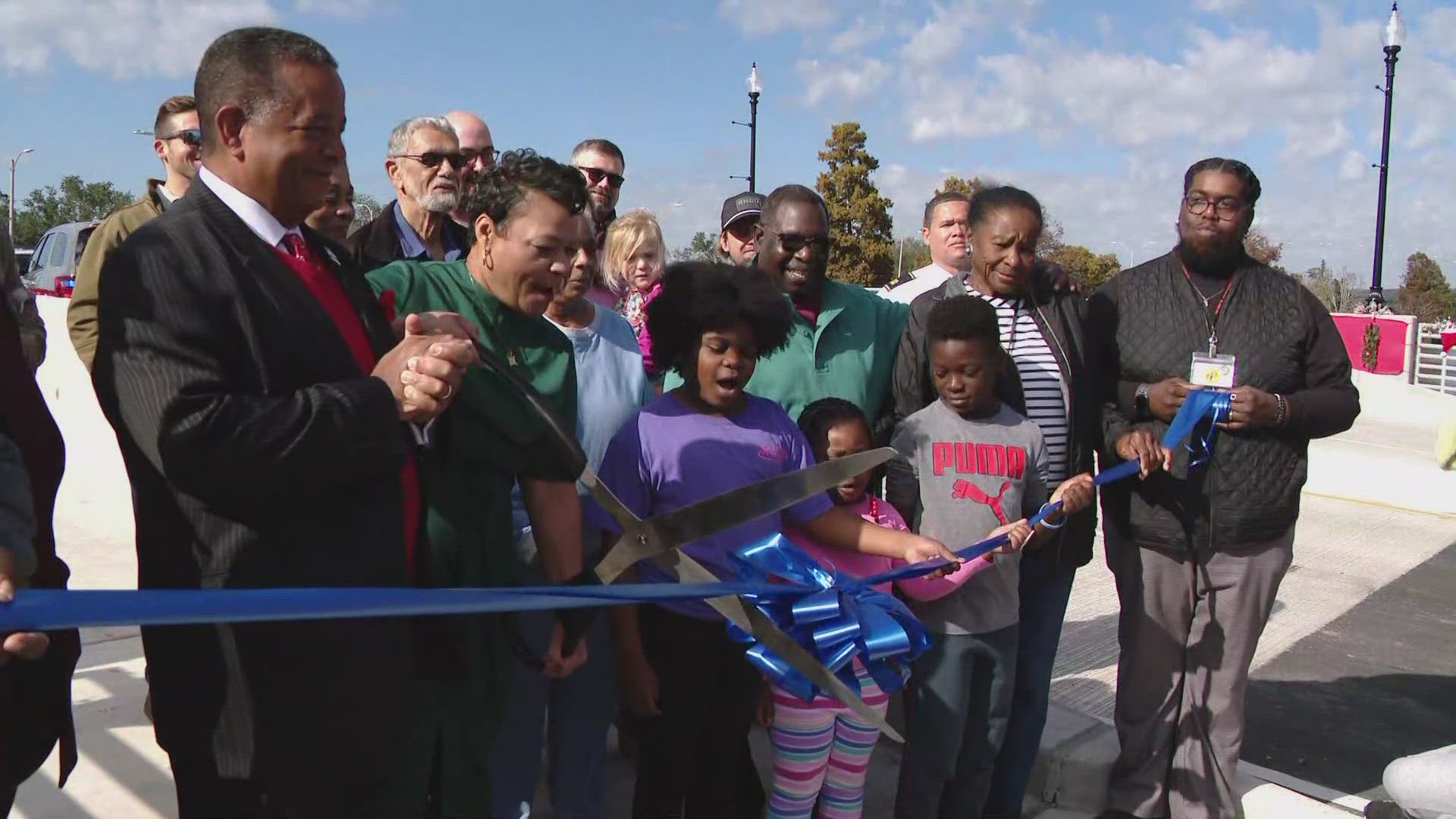 City celebrates DeSaix Boulevard Bridge reopening following ...