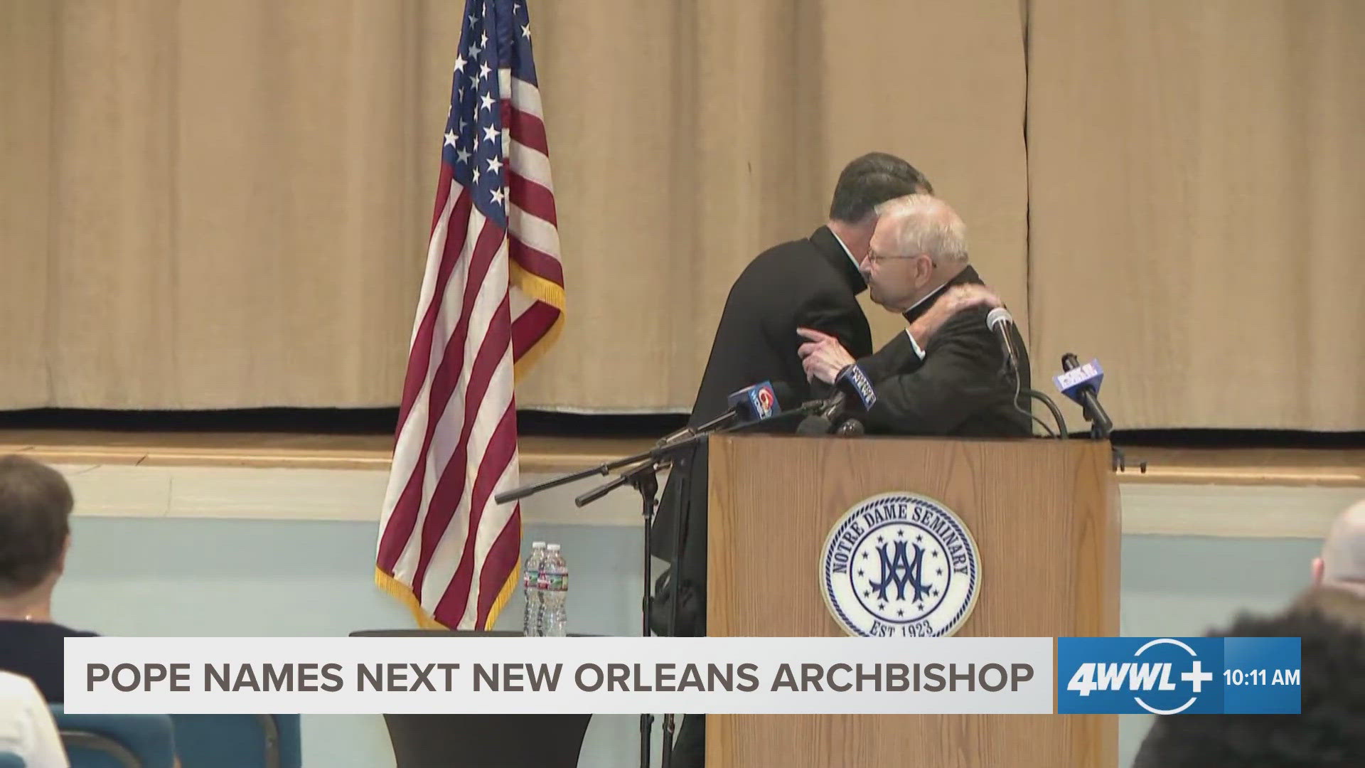 Full Press Conference: Archbishop Gregory Aymond introduces next ...
