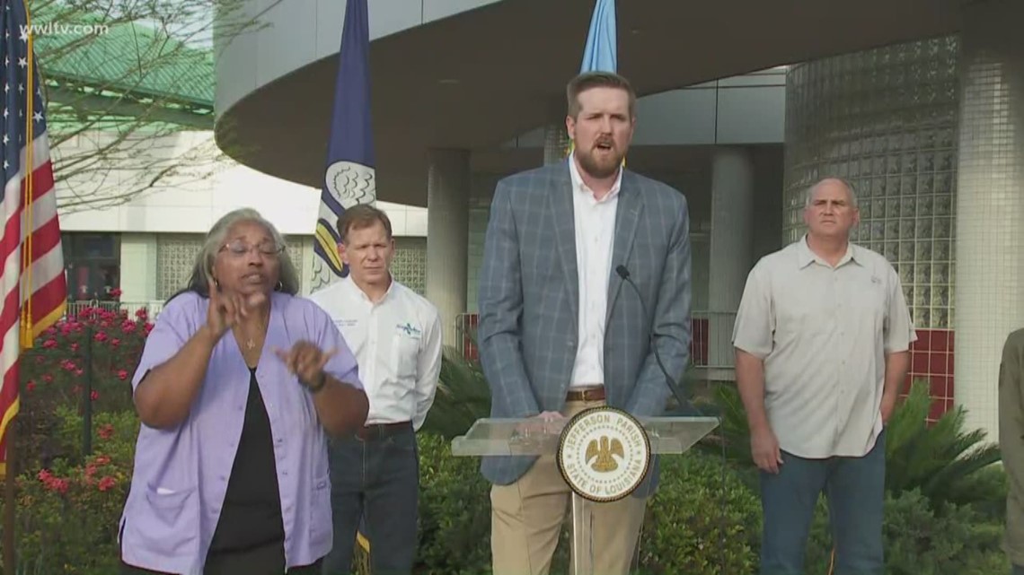 St. Charles Parish President Matthew Jewwel: 'There is no need to go ...