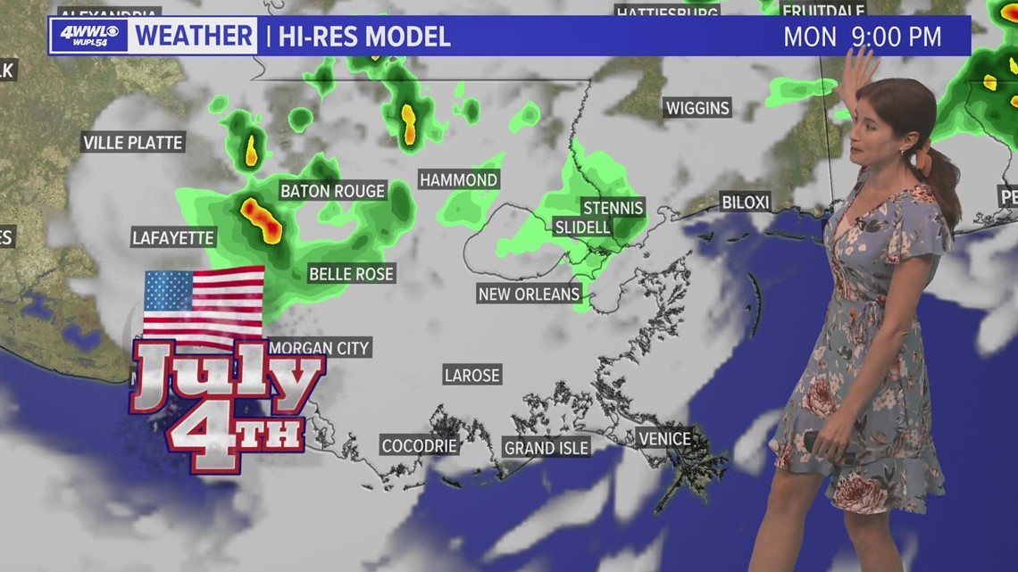 Live radar, models and alerts for tonight's severe weather in Louisiana ...