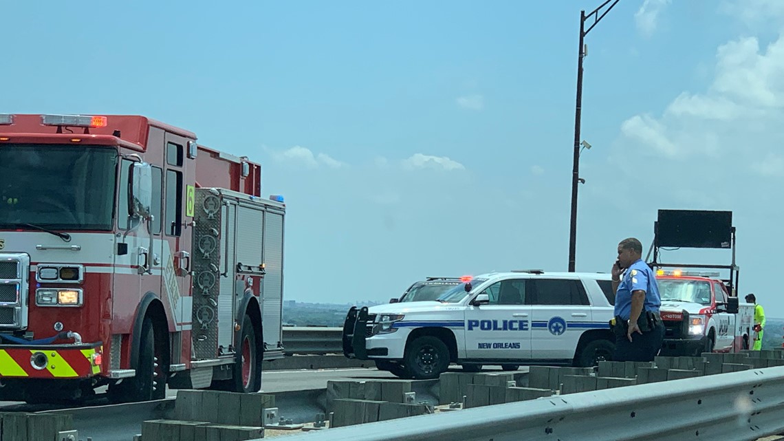Eastbound I-10 reopened after deadly motorcycle crash at high-rise | wwltv.com