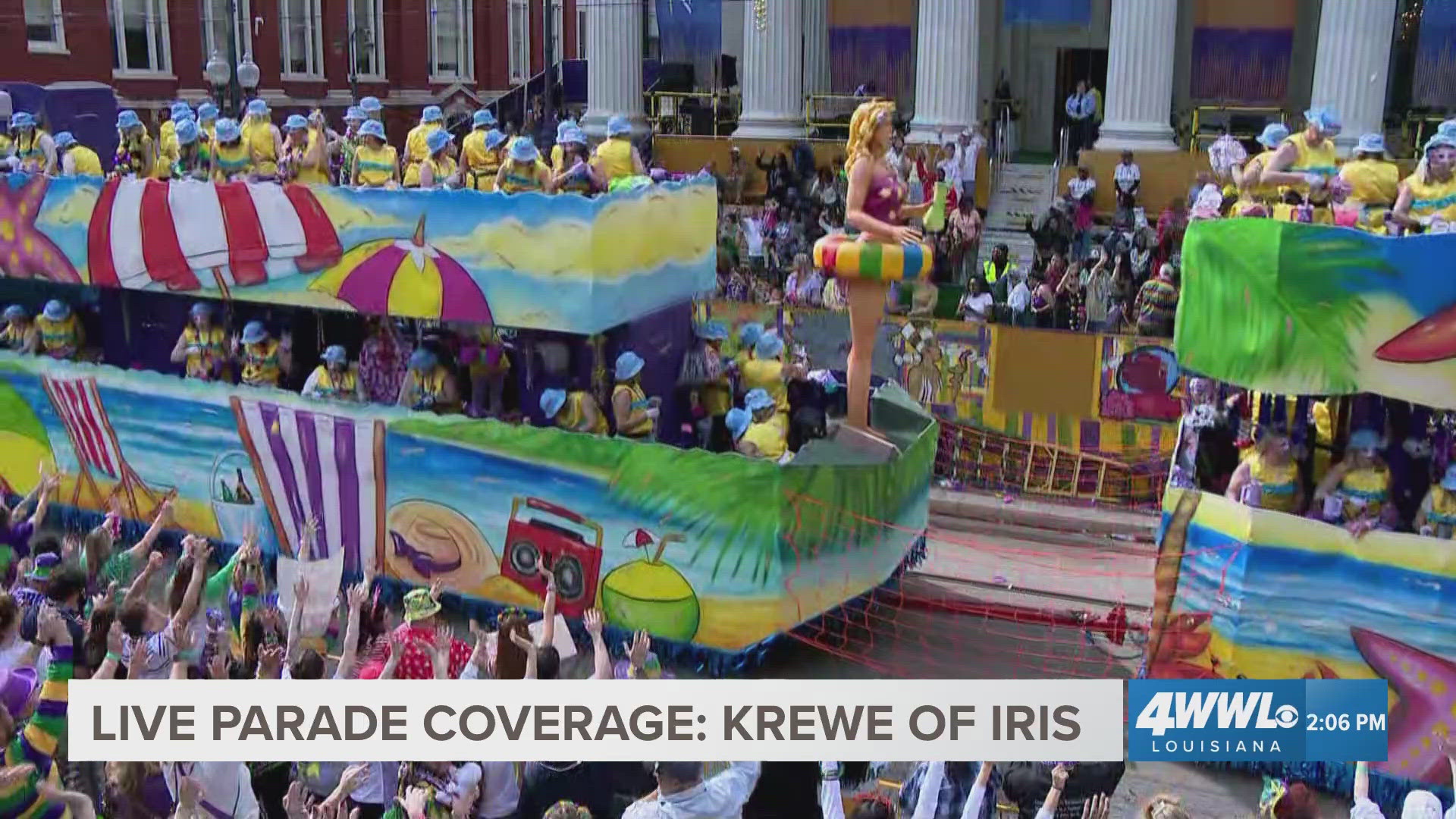 WATCH: Krewe of Iris, and Krewe of Tucks roll through New Orleans ...