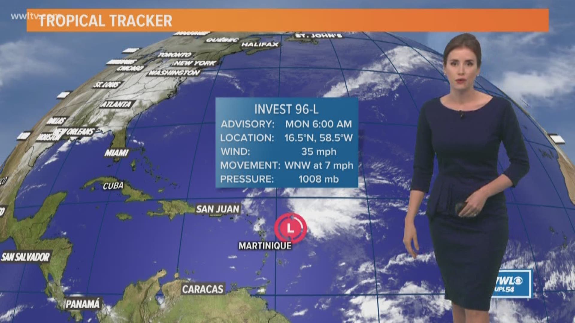 Tropical Update: Invest 96 to approach Bahamas this week | wwltv.com