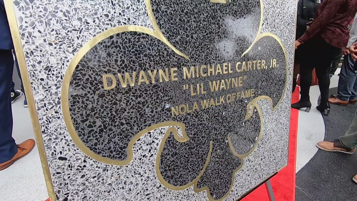 Lil Wayne one of 50 honored in new NOLA Walk of Fame | wwltv.com