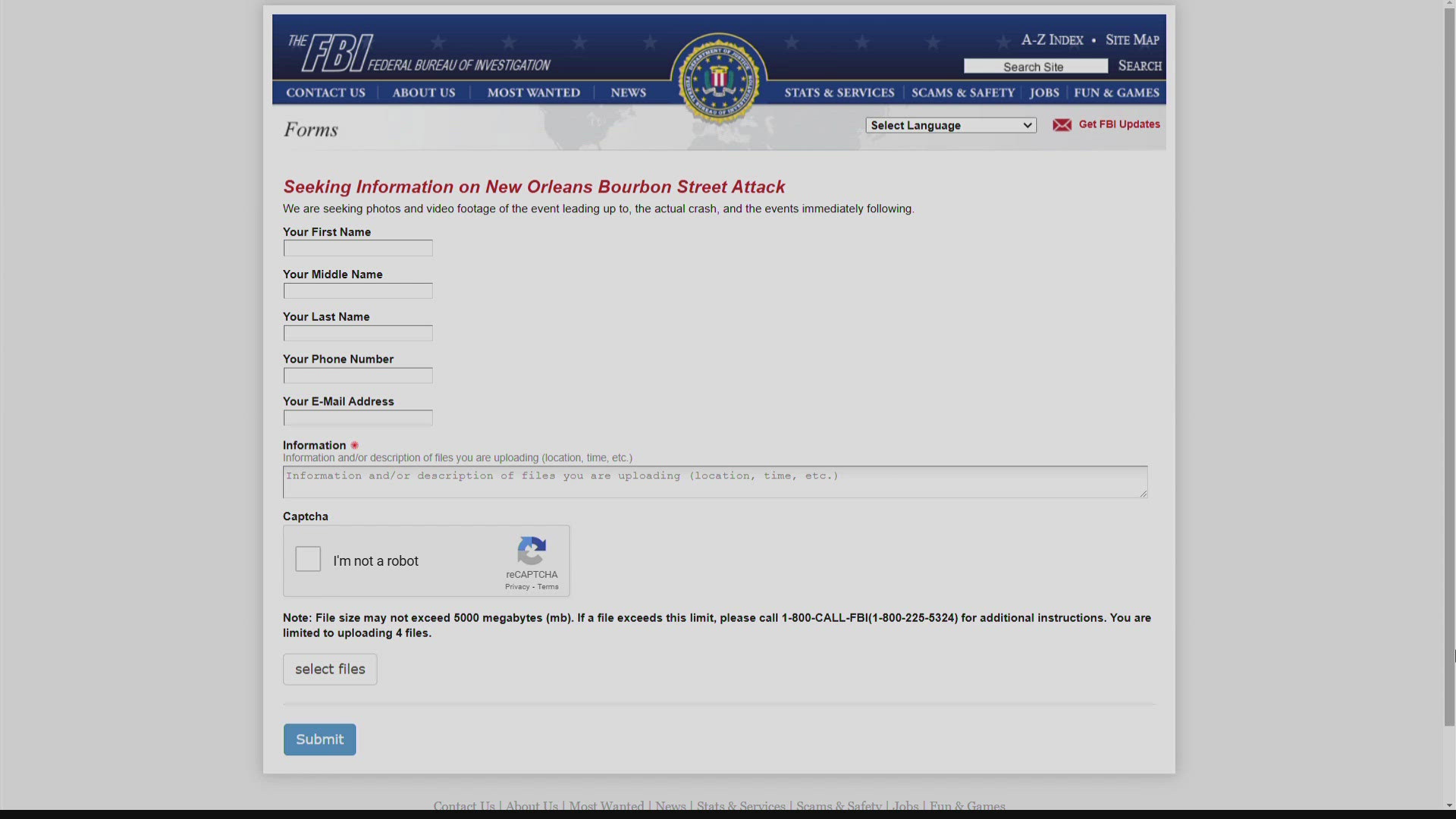 FBI sets up a Digital Tipline | wwltv.com