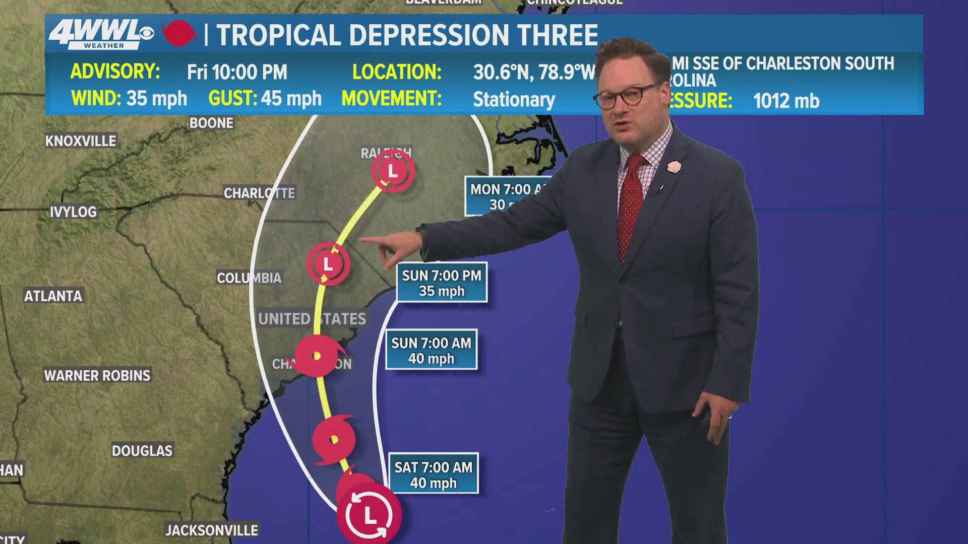 Tropical Weather Impact: Tropical Depression 3 has formed off the coast ...