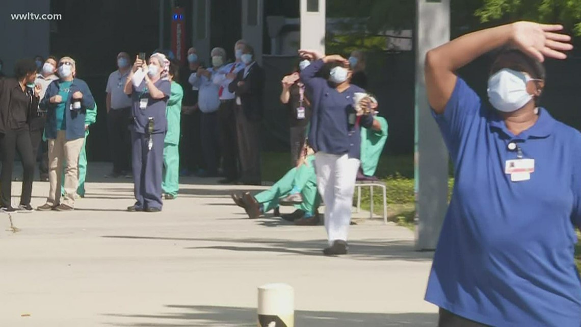 New Orleans flyover gives healthcare workers, others a reason to look ...