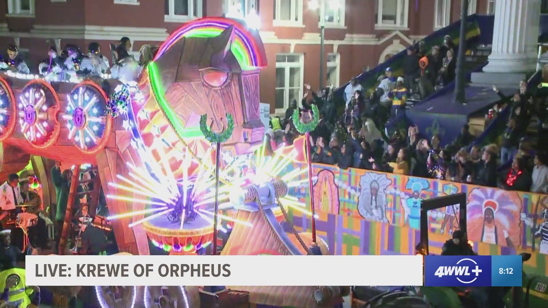 Krewe of Orpheus' signature float | wwltv.com