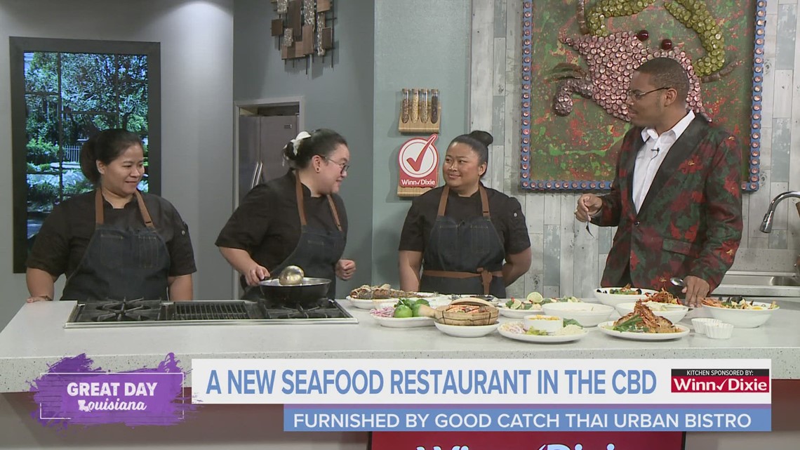 Exploring Seafood Options at Good Catch Thai Urban Bistro | wwltv.com