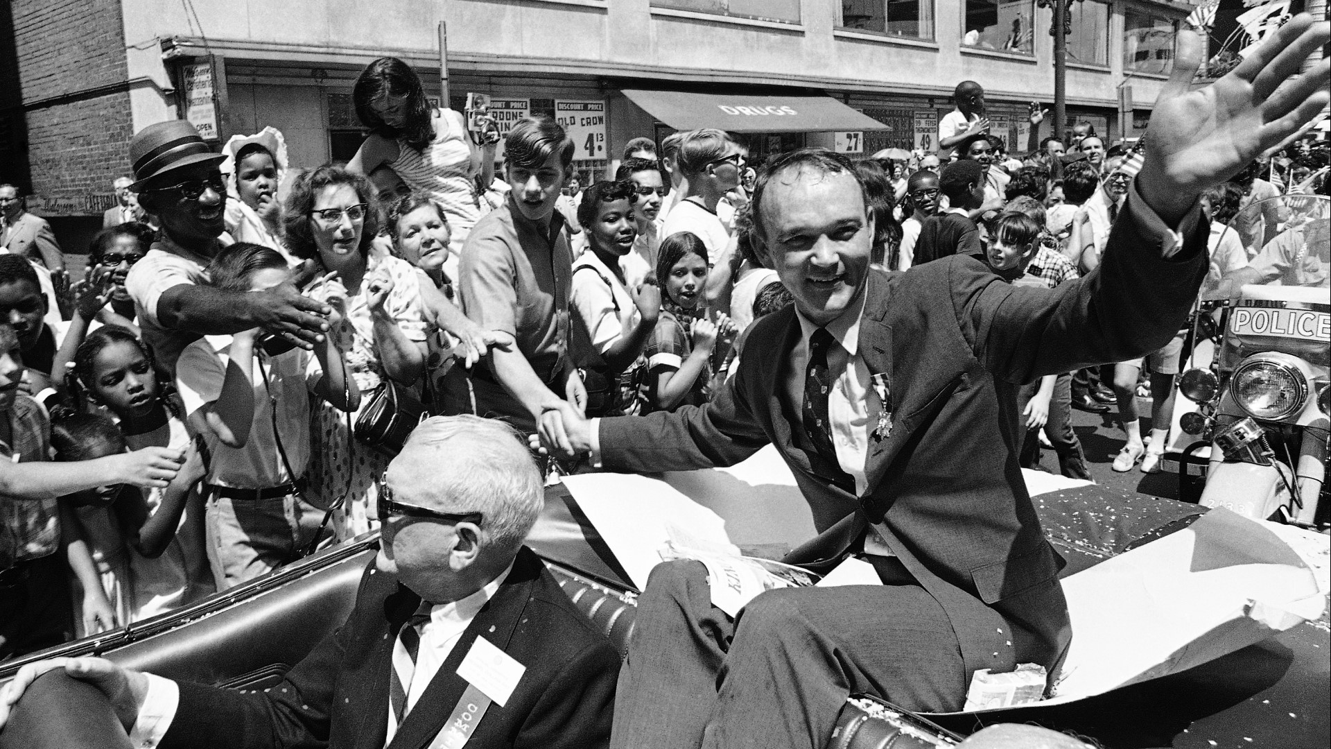 Apollo 11 astronaut Michael Collins during 1969 visit: "I feel like I ...