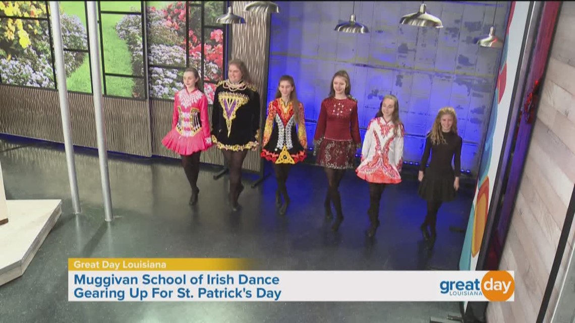 Muggivan School of Irish Dance gets us in the St. Patrick's Day mood ...