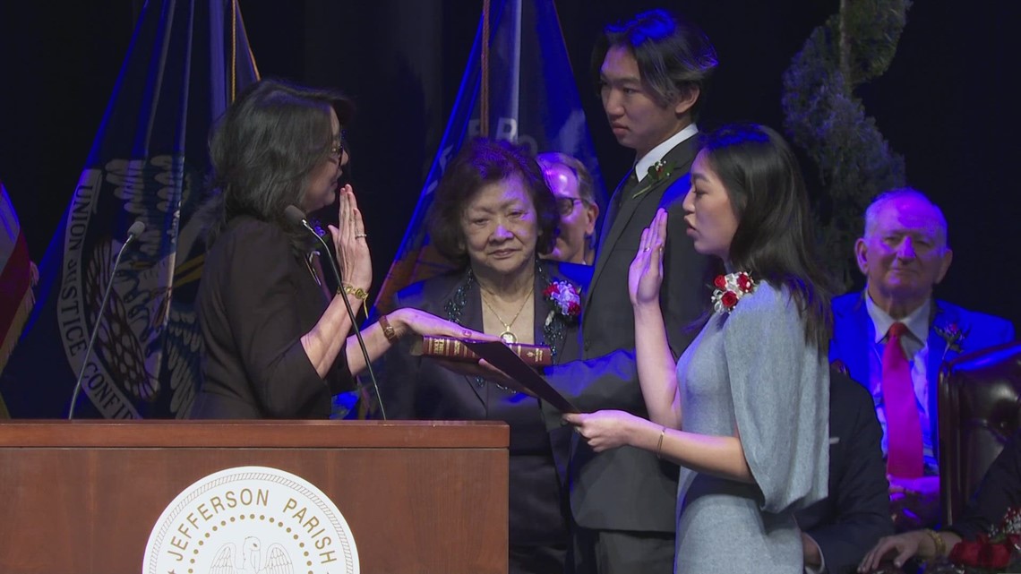 Jefferson Parish swears in newcomers and familiar faces at inauguration ...